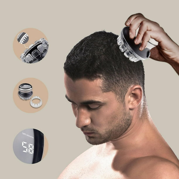 Automatic Men's Hair Clipper And Scissors 360 Degree Hair Salon Cutters ...