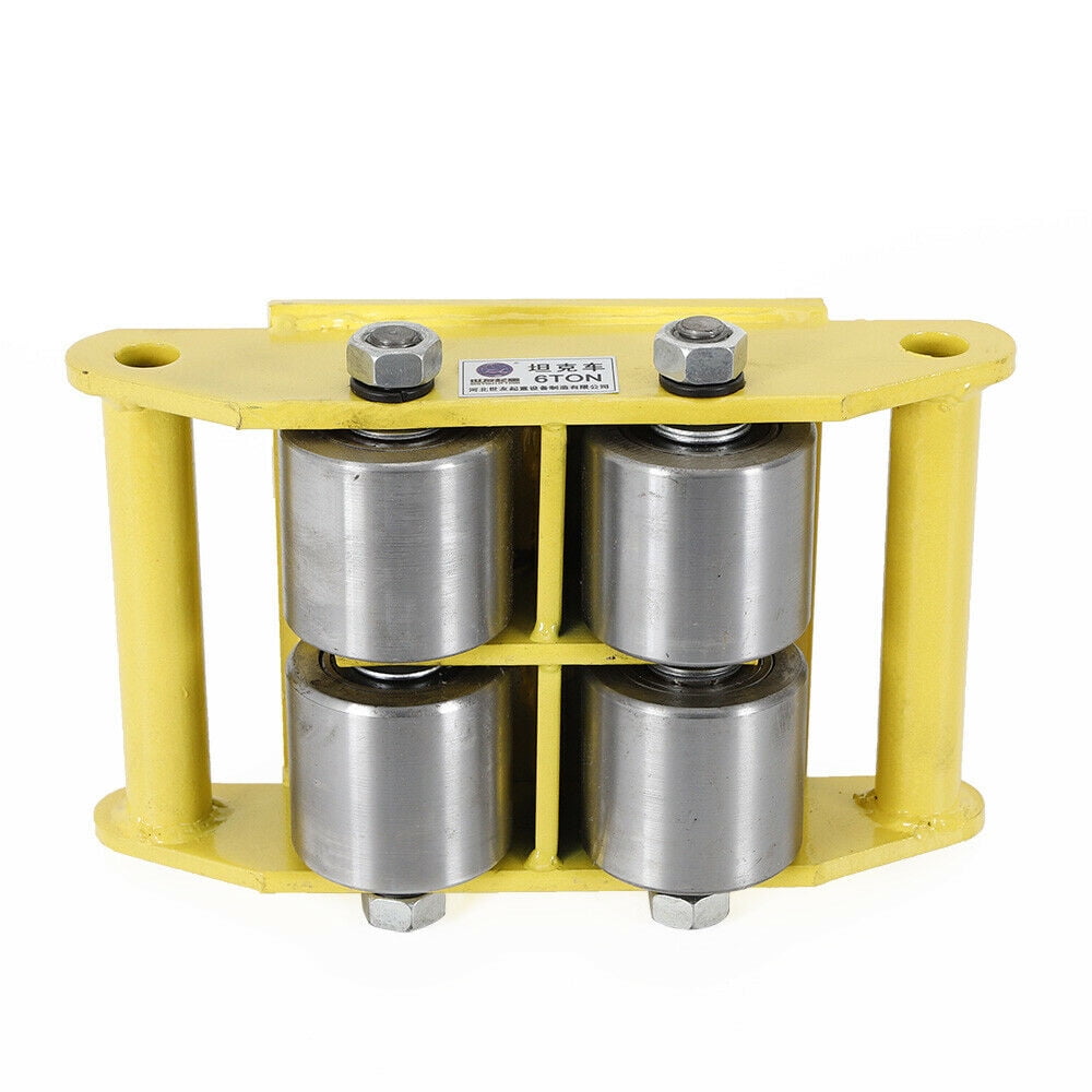 Buy Yellow 6 Tons Heavy Duty Machinery Mover Machine Dolly Skate Cargo ...