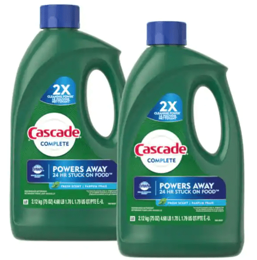 Complete 75 oz. Fresh Scent Dishwasher Gel Detergent with Dawn (4-Pack ...