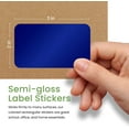 Royal Green Yellow Color Stickers With Write On Surface 3x2 Rectangle royal-green-yellow-color-stickers-with-write-on-surface-3x2-rectangle