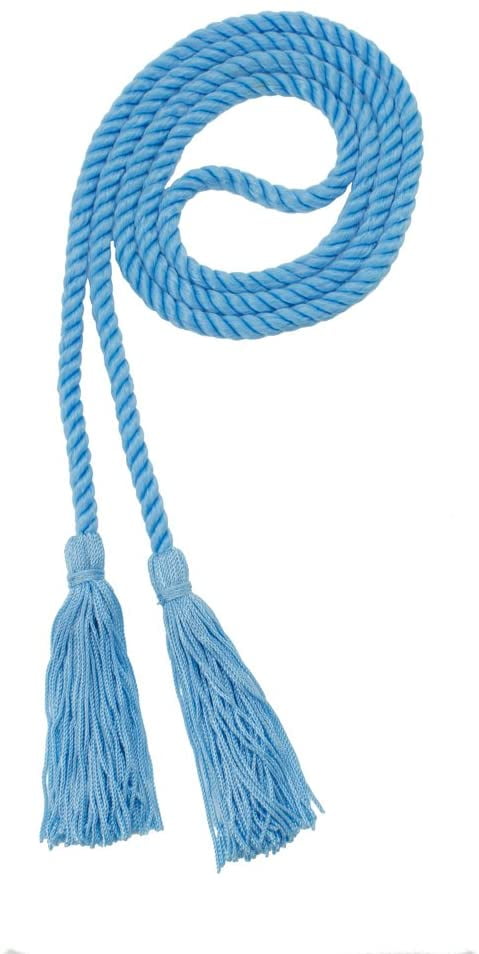 Graduation Honor Cord - LT BLUE - Every School Color Available - Made ...