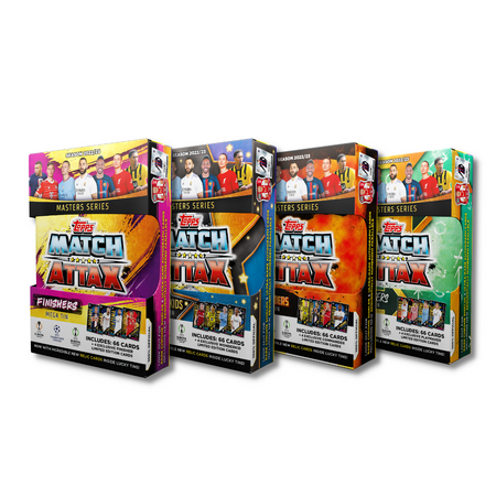 2022-23 Topps Match Attax Champions League Cards - Mega Tin 4-Pack Set ...