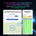 Smart TV antenna, indoor antenna reception local channels, long-range ...