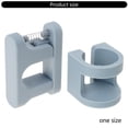 1Pc Adhesive Fishing Rod Display Clamp Angling Rods Fixing Clip Fishing ...