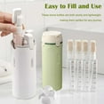 4 in 1 Travel Bottles for Toiletries - Refillable, Leak Proof, Portable ...