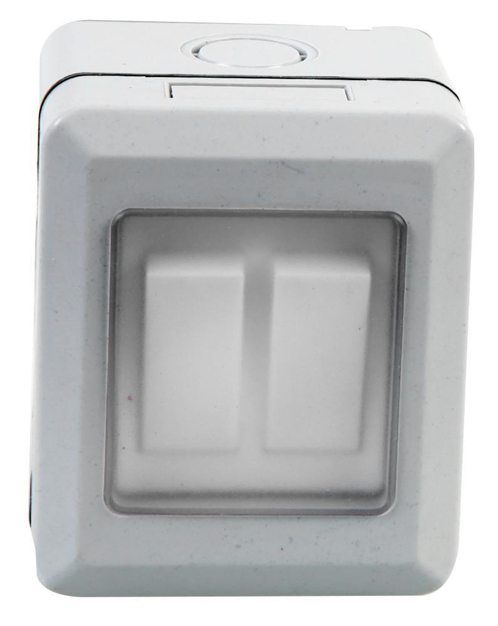 PRO ELEC - 2-Gang 2-Way Weatherproof Switch, IP55 - Walmart.com