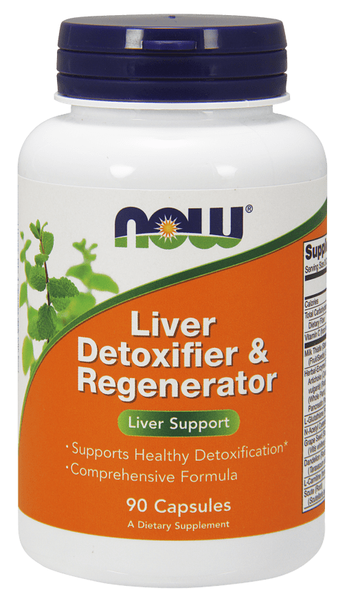 NOW Foods Liver Detoxifier & Regenerator - 90 Veg Capsules - Walmart.com