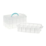 6 Pack: Adjustable Snap Box Jewelry Organizer by Bead Landing - Walmart.com