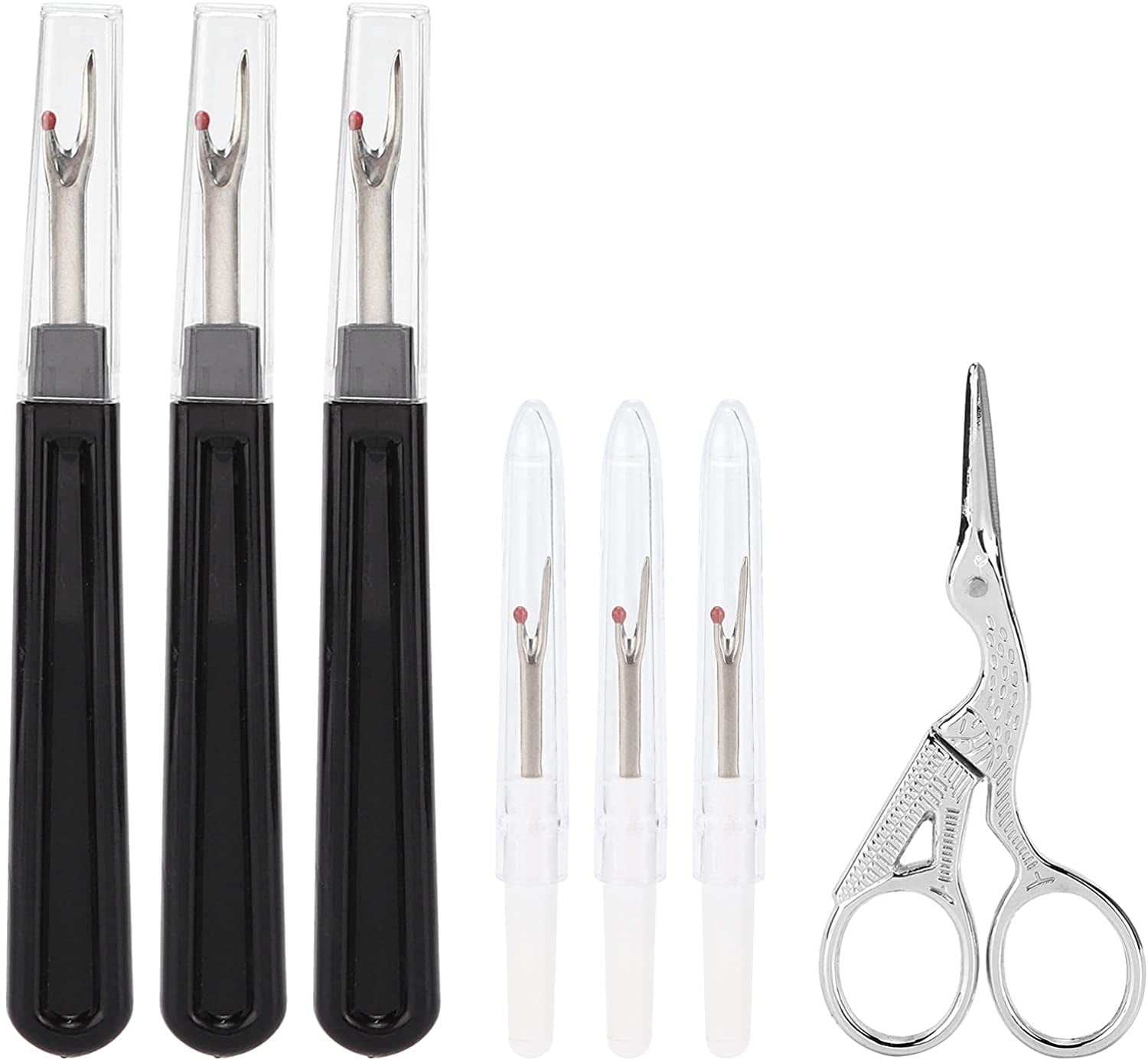 Seam Ripper and Thread Remover Kit Durable Stainless Handy Handles ...