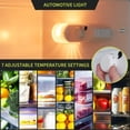 Silver 7.5 Cu.ft Two Door Compact Mini Refrigerator with Freezer ...