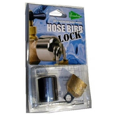 Brass Hose Bibb Lock with Padlock - Walmart.com