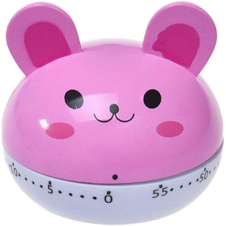 Kitchen Timer 60 Minutes Cute Fruit Animal Plastic Mechanical Cooking ...