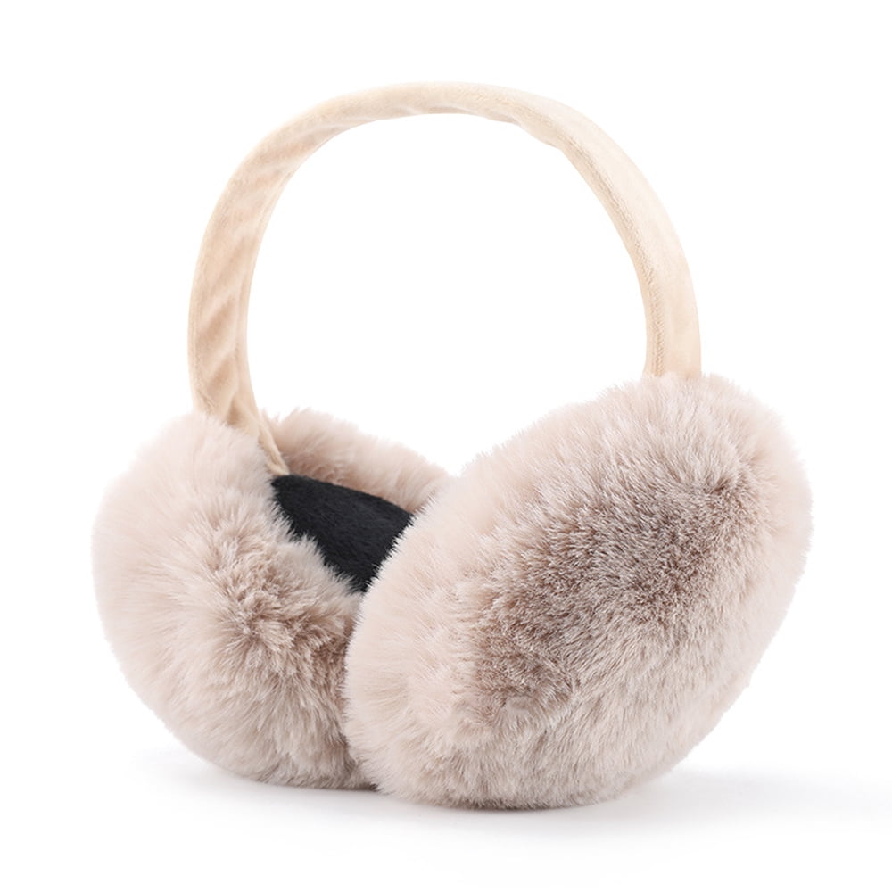 Women Winter Earmuffs Girl Ski Adjustable Ear Covers for Cute Bow Ear ...