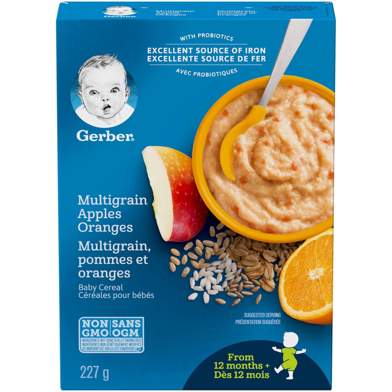 Click here for Gerber Stage 4 Multigrain Apples & Oranges Baby Ce... prices