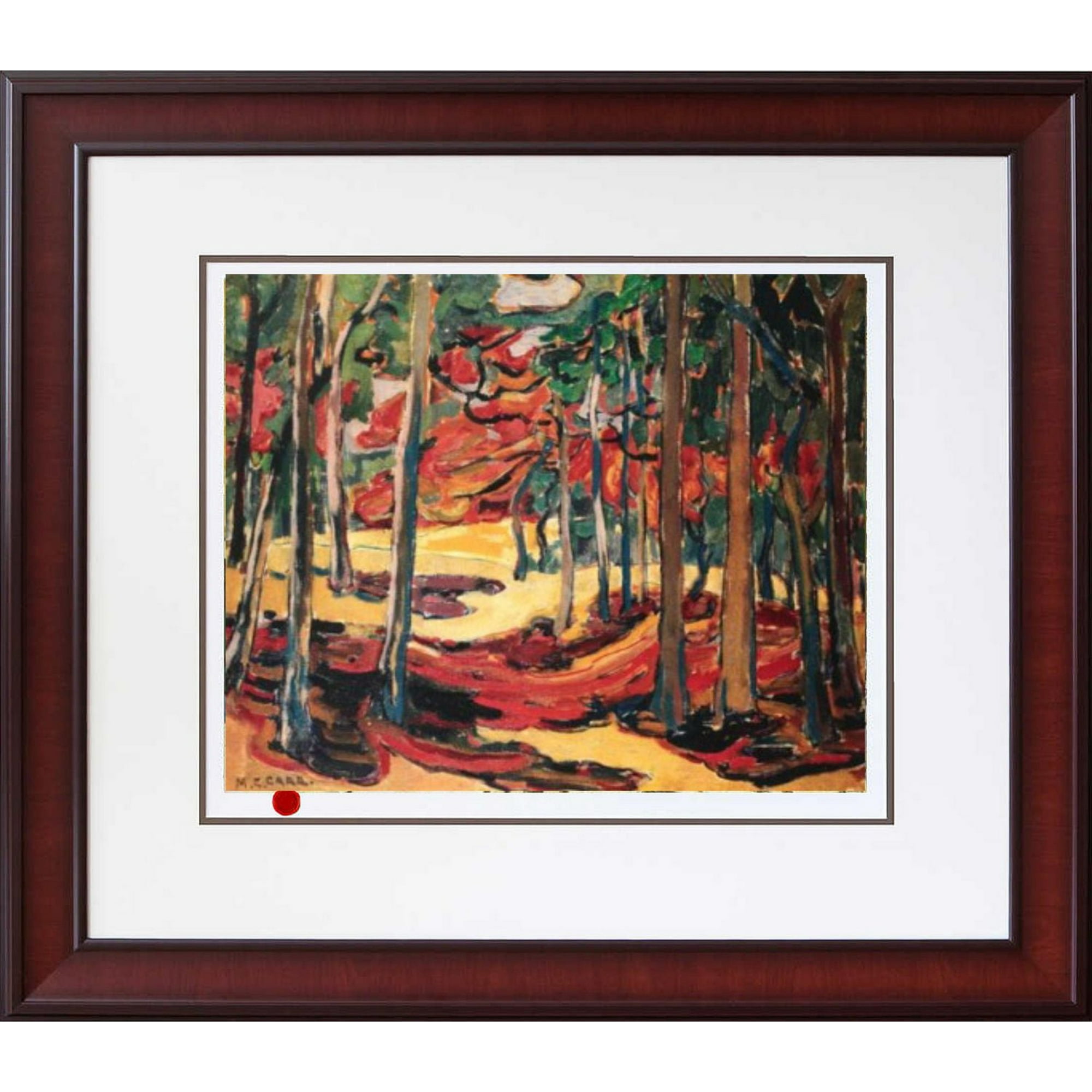 Click here for Canadiana Art Autumn Woods 37in X 32.5in X1in prices