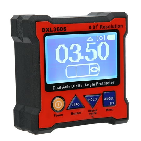 Digital Level Inclinometer, Clearly Display High Accuracy Digital ...