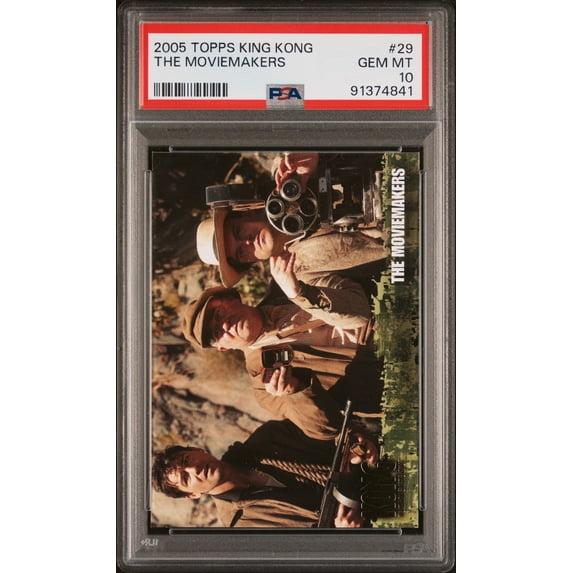2005 Topps King Kong Jack Black ROOKIE #29 PSA 10 - Walmart.com
