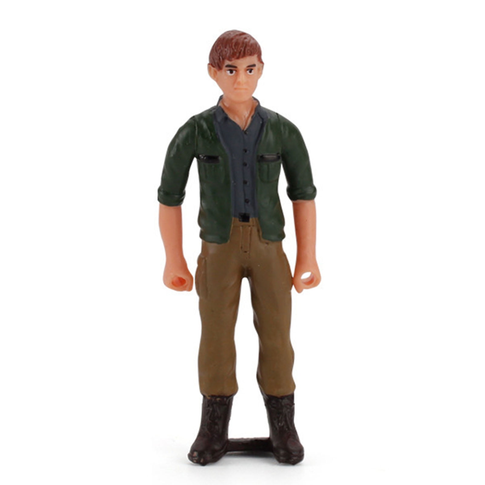 Skindy Simulation Farmer Character Model Miniature Role Play Figure for ...