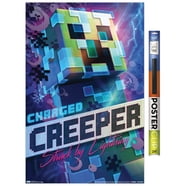 Minecraft - Framed Gaming Poster / Print (Pictograph - Pictograms ...