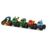 Monster Jam Official Mini Monster Trucks 5-Pack, 1:87 Scale, with ...