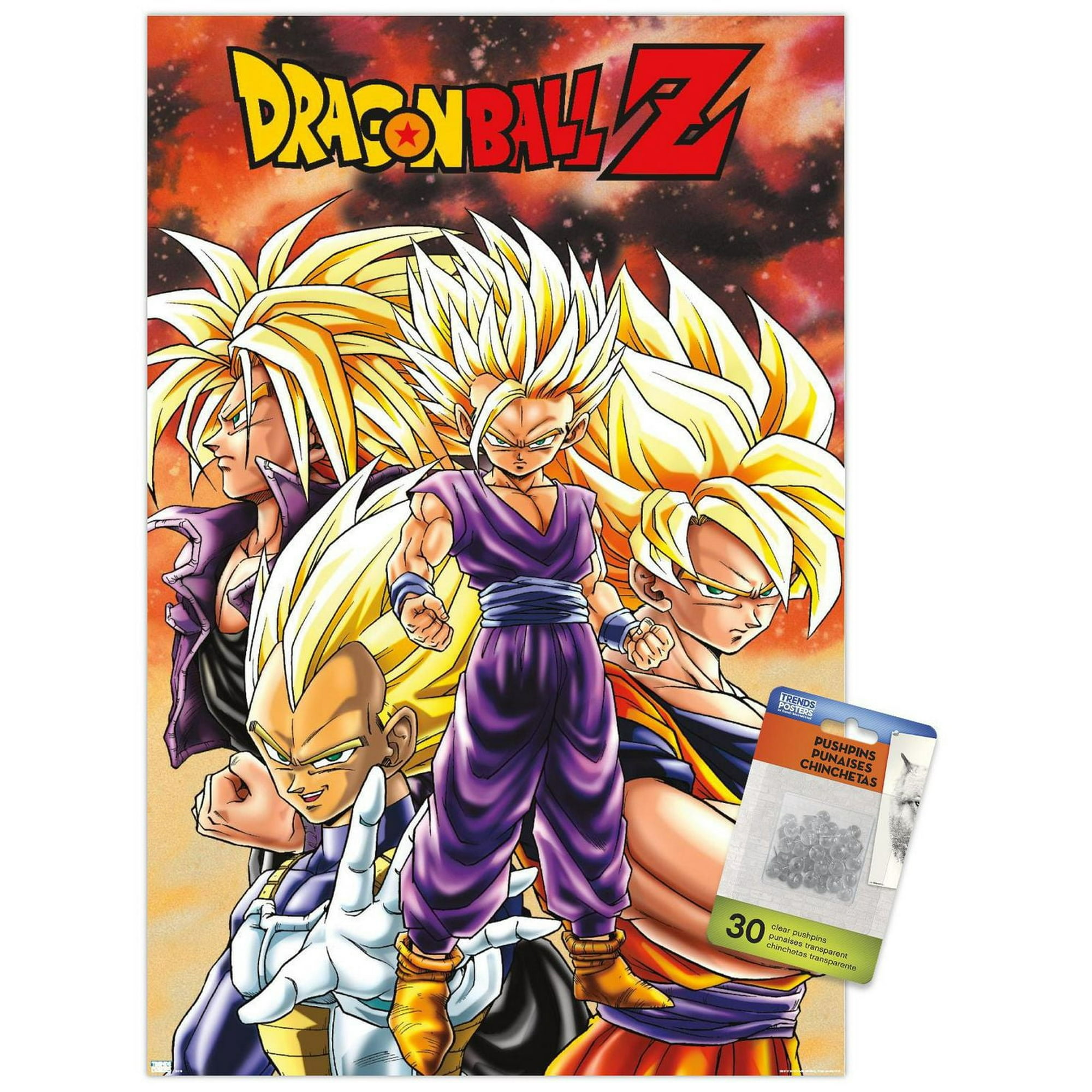 Click here for Trends International Dragon Ball Z - Saiyans Wall... prices
