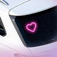 Car Solar Window Heart-Shaped Light Atmosphere Automotive Triangle ...