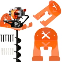 TMWEFUSC Garage Trimmer Rack, 8" Heavy Duty Weed Trimmer Hanger Wall ...