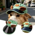 Adjustable Pet Hat for Small Medium Dogs Cats, Cozy Protective ...