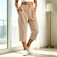 Capri Pants for Women Classic Lightweight Comfortable Cropped Trousers ...