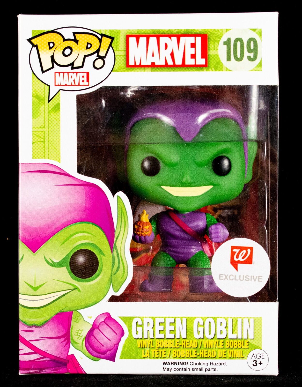 Funko POP! Marvel Vinyl Bobble Figure - GREEN GOBLIN #109 *Walgreen's ...