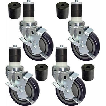 Tech Team Locking Bed Casters, Wheels, Rollers, Brakes, Stem for ...