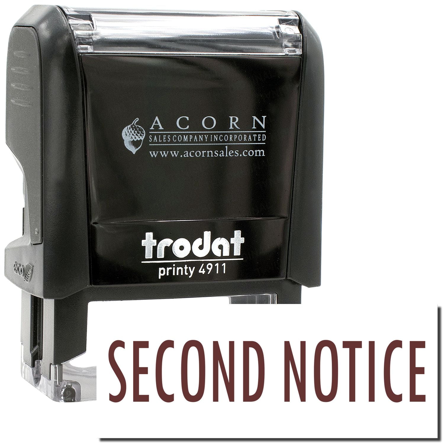 Self-Inking Second Notice Stamp, Trodat Printy 4911, Press and Print ...