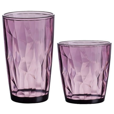 Coca Cola Logo Ruby Red Plastic Tumblers Set of 4 - 16oz (Coke ...