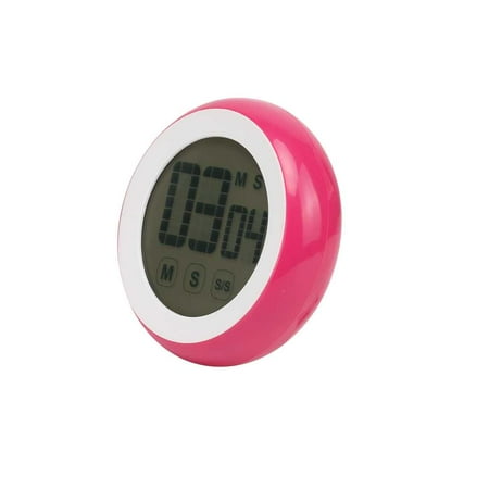 Maoww LCD Digital Touch Screen Kitchen Timer Countdown Round Magnetic ...