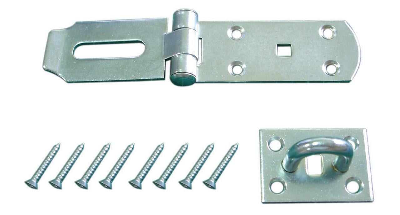 ProSource Fixed Staple Double Hinge Safety Hasp 4 In L X 1-3/4 In W ...