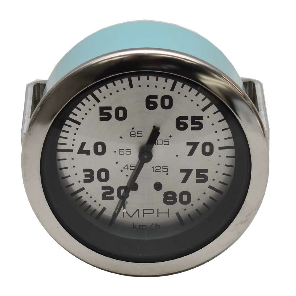 Teleflex Boat Speedometer Gauge 63485 | Silver 3 1/4 Inch - Walmart.com
