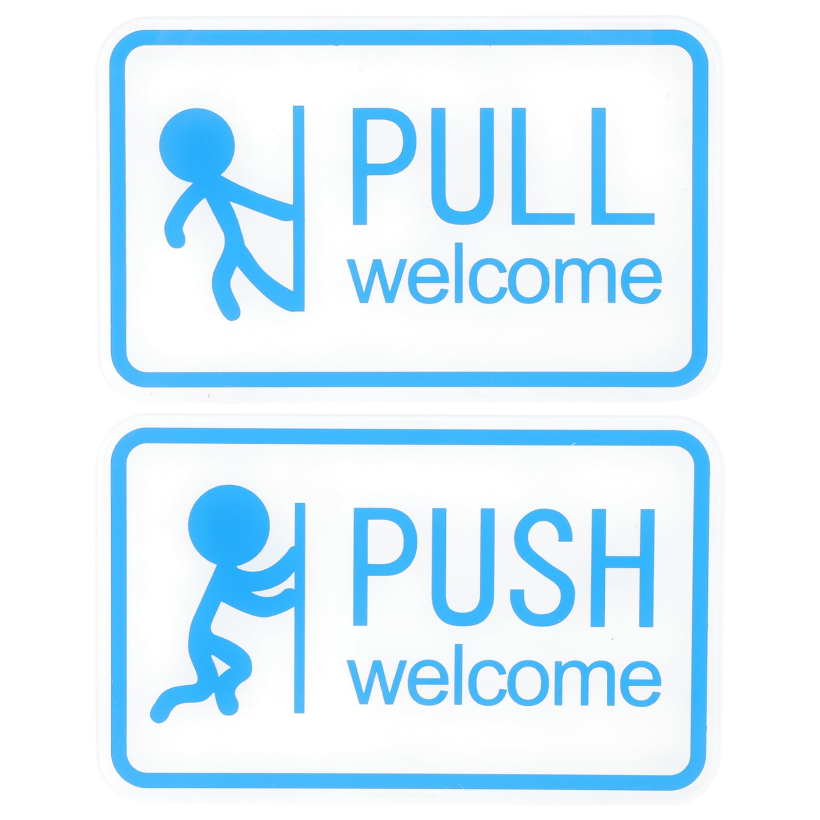 Push And Pull Signs