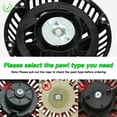 Pull Start Recoil Starter Assembly Compatible with Predator 212cc 196cc ...