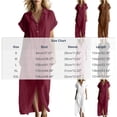DeHolifer Women Dresses Summer Casual Short Sleeve Button Down Shirt ...