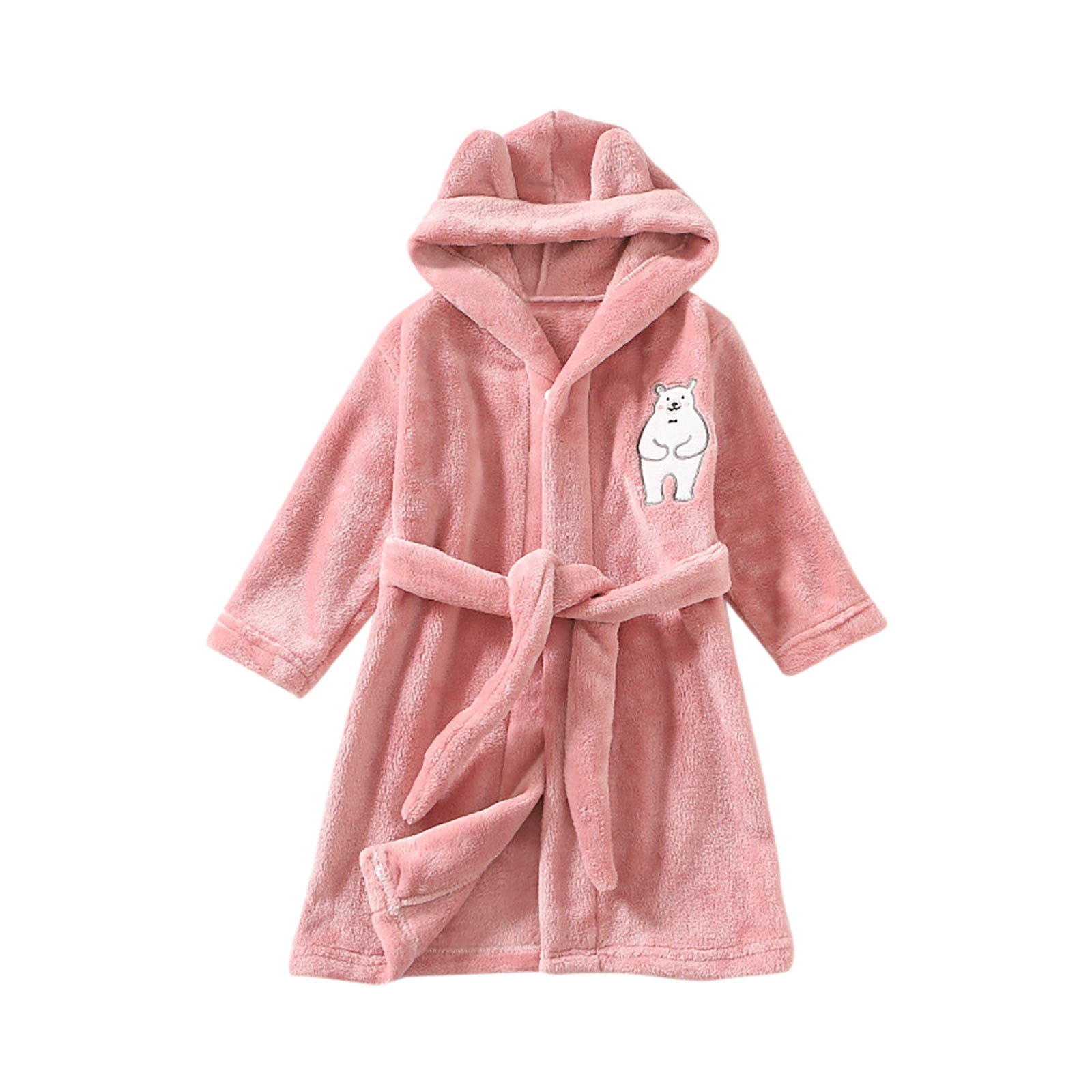 Click here for Dvkptbk Kids Toddler Boys Girls Bathrobes Hooded F... prices