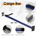 Cargo Bar 44"-74", Non-Slip Pickup Bed Divider,Adjustable Stabilizer ...