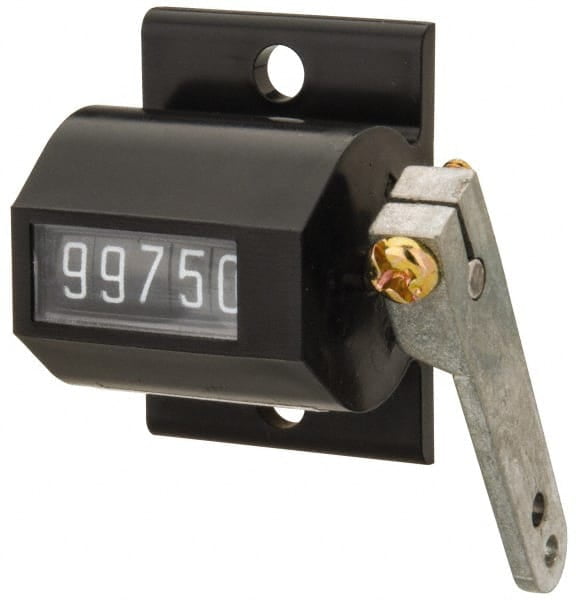 Mechanical 5-Digit Display Continuous Stroke Counter (No Reset ...