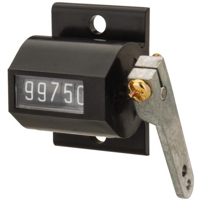 Mechanical 5-Digit Display Continuous Stroke Counter (No Reset ...
