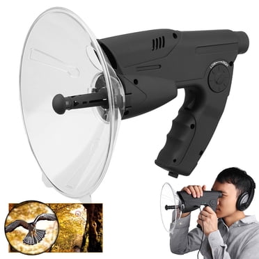 ODOMY Long Range 8X Magnification Ear Recording Watcher Sound Amplifier ...