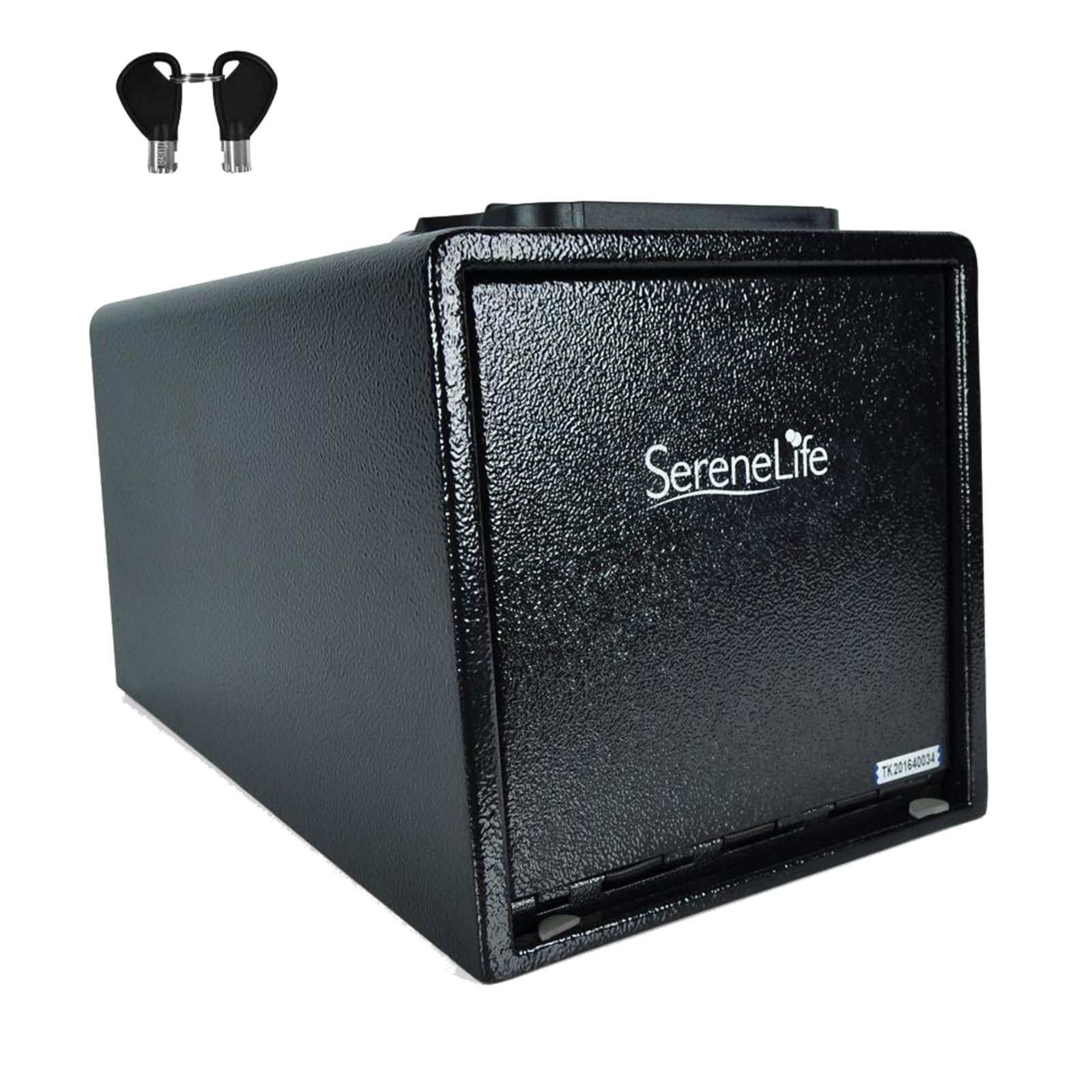 Electronic Firearm Gun Safe - Pistol Security Box with Mechanical ...