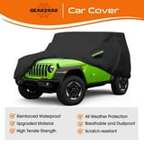 Car Cover Fit For 2 Door Jeep Wrangler CJ,YJ, TJ & JK Rain Cover Sun ...