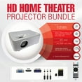 RCA 720p Home Theater Projector, 100-inch Screen, Streaming Ready ...