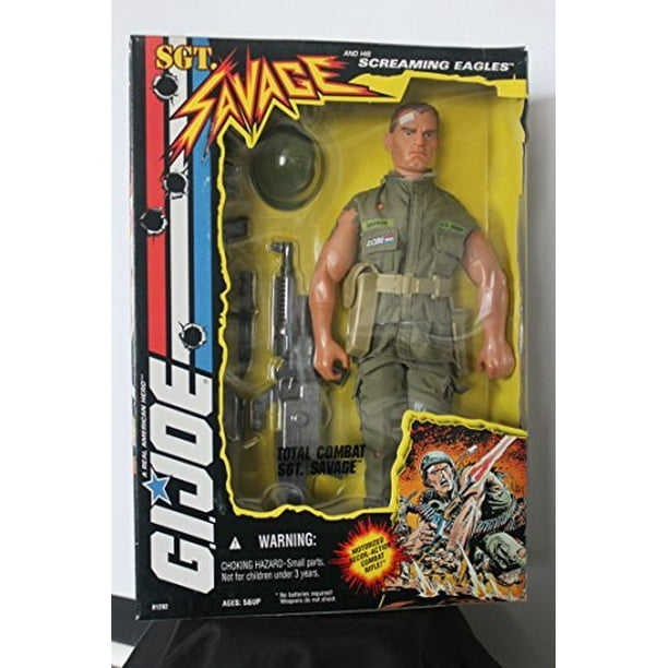 G.I. Joe Sgt. Savage Total Combat 12" Action Figure - Walmart.com ...