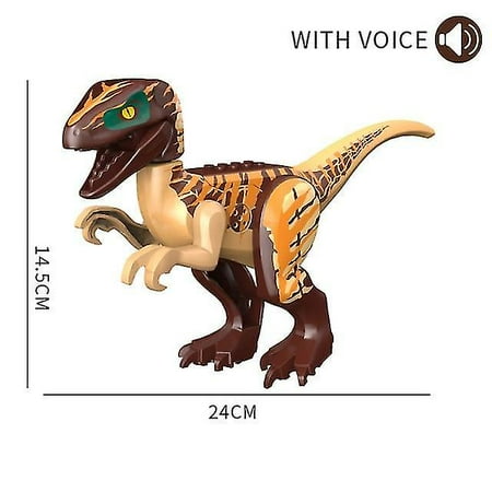 Brutal Raptor Building Jurassic Blocks World Mini Dinosaur Figures ...