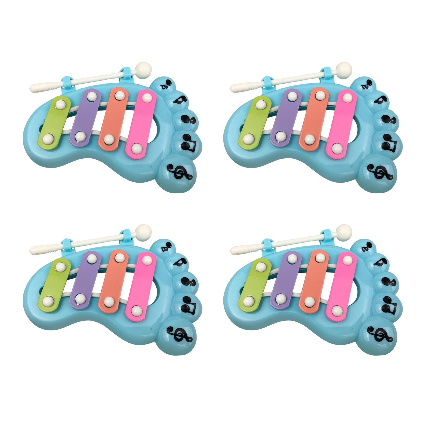 4 xilófonos de plástico para , instrumento Musical de percusión en ...